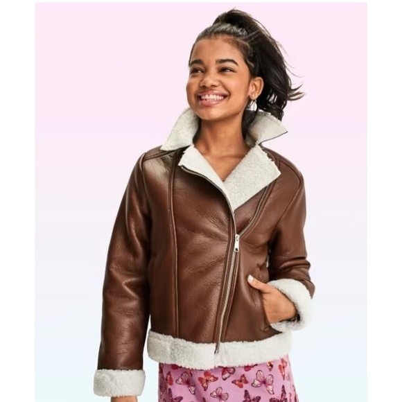 The Children's Place | Jackets & Coats | Tween Girls Faux Leather ...
